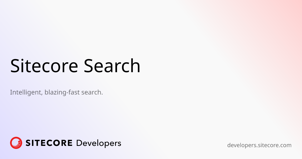 Sitecore Search