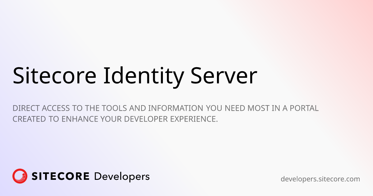 Sitecore Identity Server